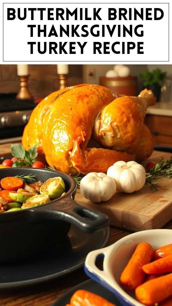 Buttermilk Brined Thanksgiving Turkey Recipe