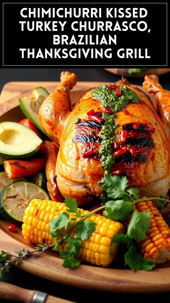 Chimichurri‑Kissed Turkey Churrasco, Brazilian Thanksgiving Grill