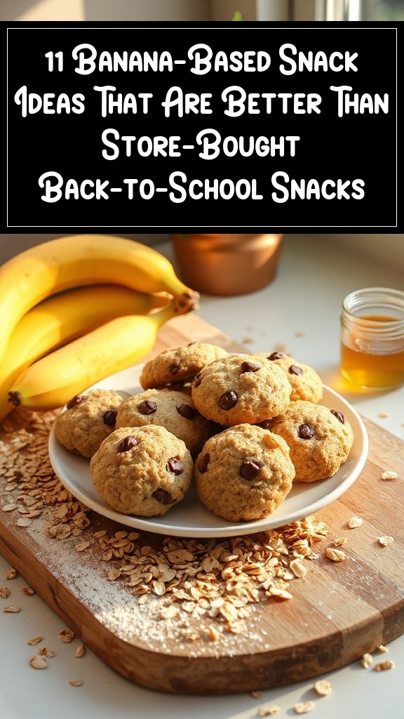 11 Banana-Based Snack Ideas That Are Better Than Store-Bought Back-to ...