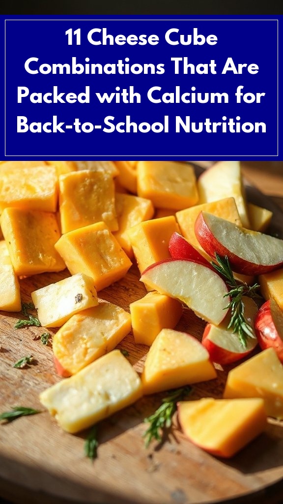 11 Cheese Cube Combinations That Are Packed with Calcium for Back-to ...