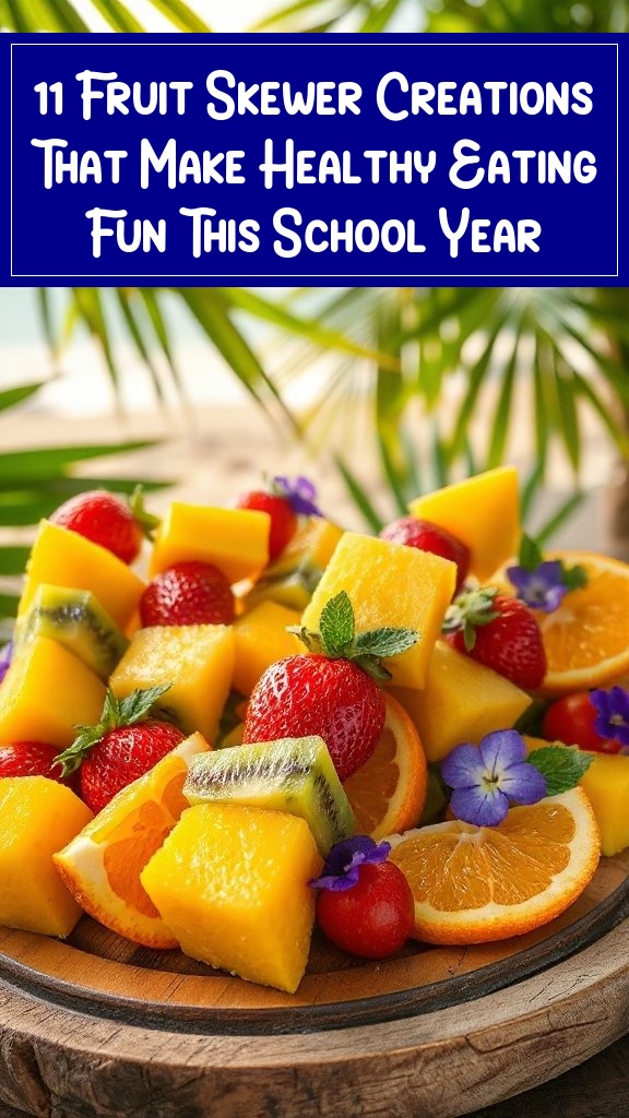 11 Fruit Skewer Creations That Make Healthy Eating Fun This School Year