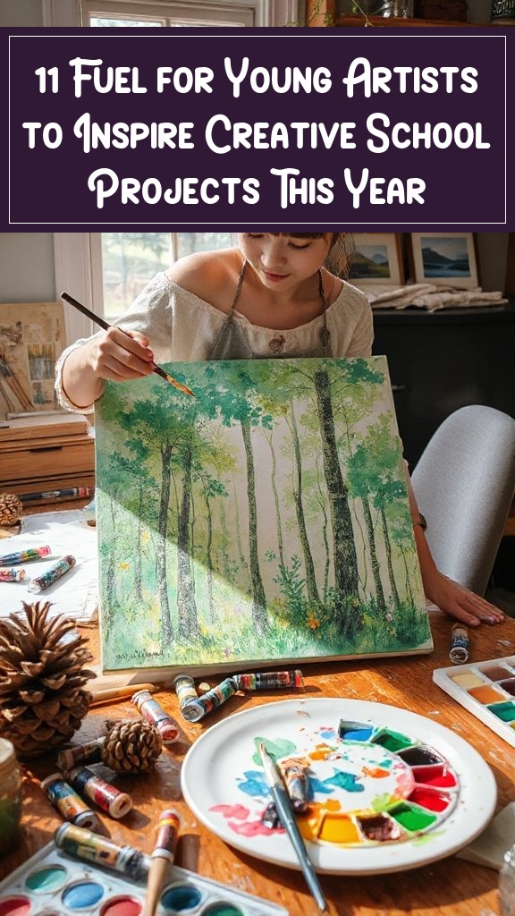 11 Fuel for Young Artists to Inspire Creative School Projects This Year