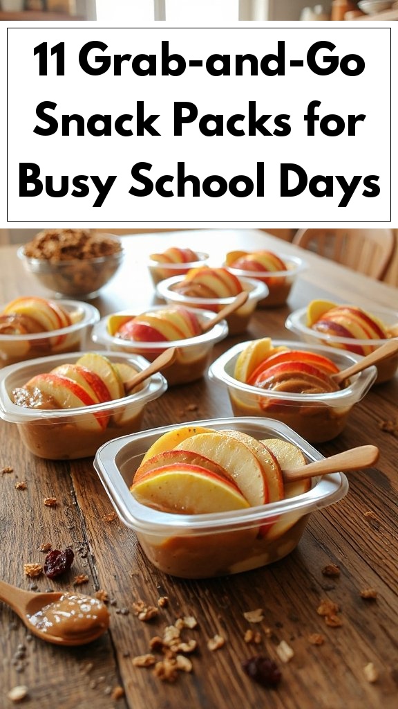 11 Grab-and-Go Snack Packs for Busy School Days