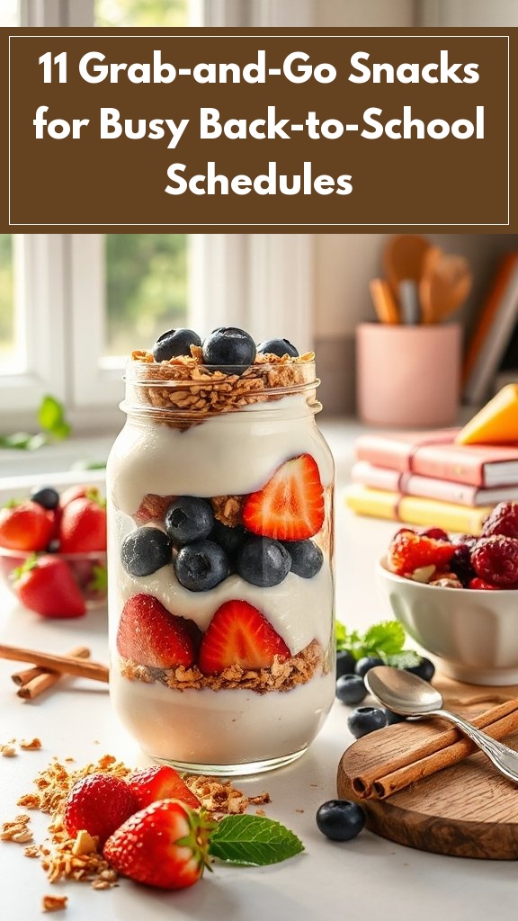 11 Grab-and-Go Snacks for Busy Back-to-School Schedules