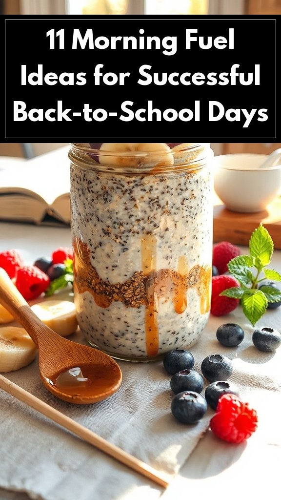 11 Morning Fuel Ideas for Successful Back-to-School Days